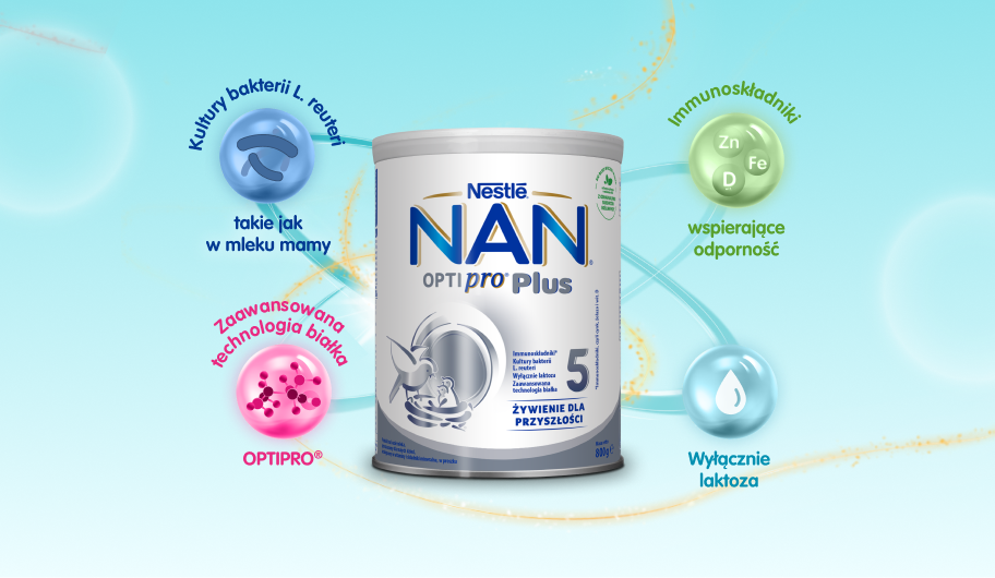 NAN OPTIPRO® Plus 5 | Nestlé Baby&me